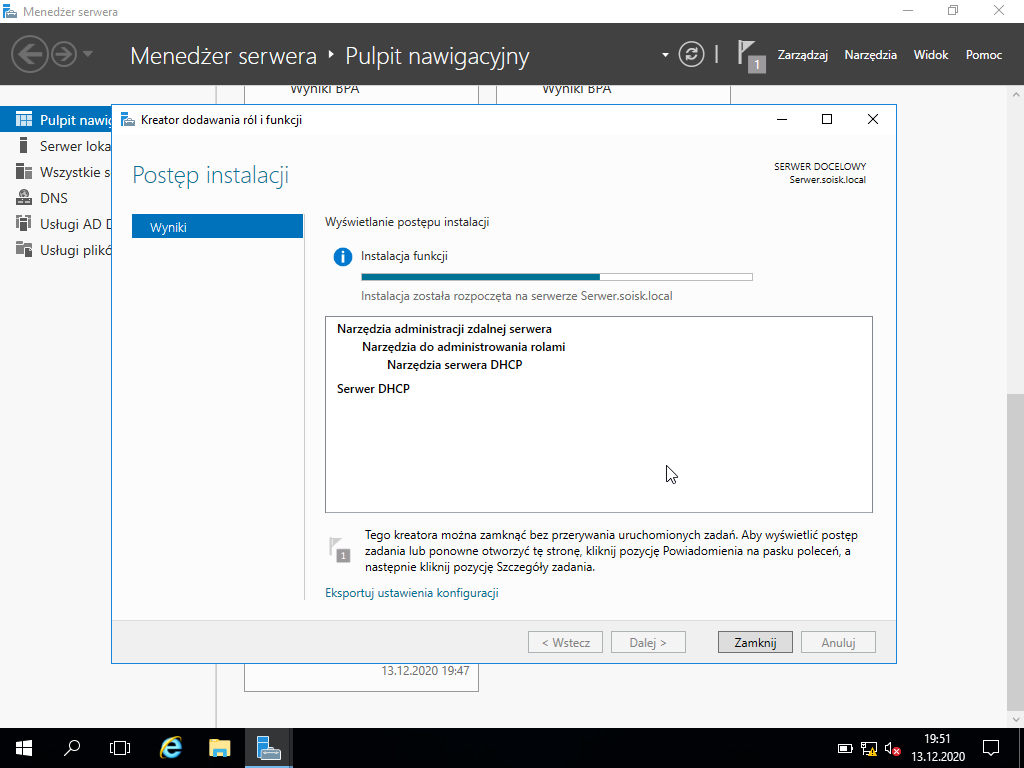 Windows Server 2016 - instalowanie serwera DHCP – Systemy operacyjne i ... Windows Server 2016 - instalowanie serwera DHCP – Systemy operacyjne i ...